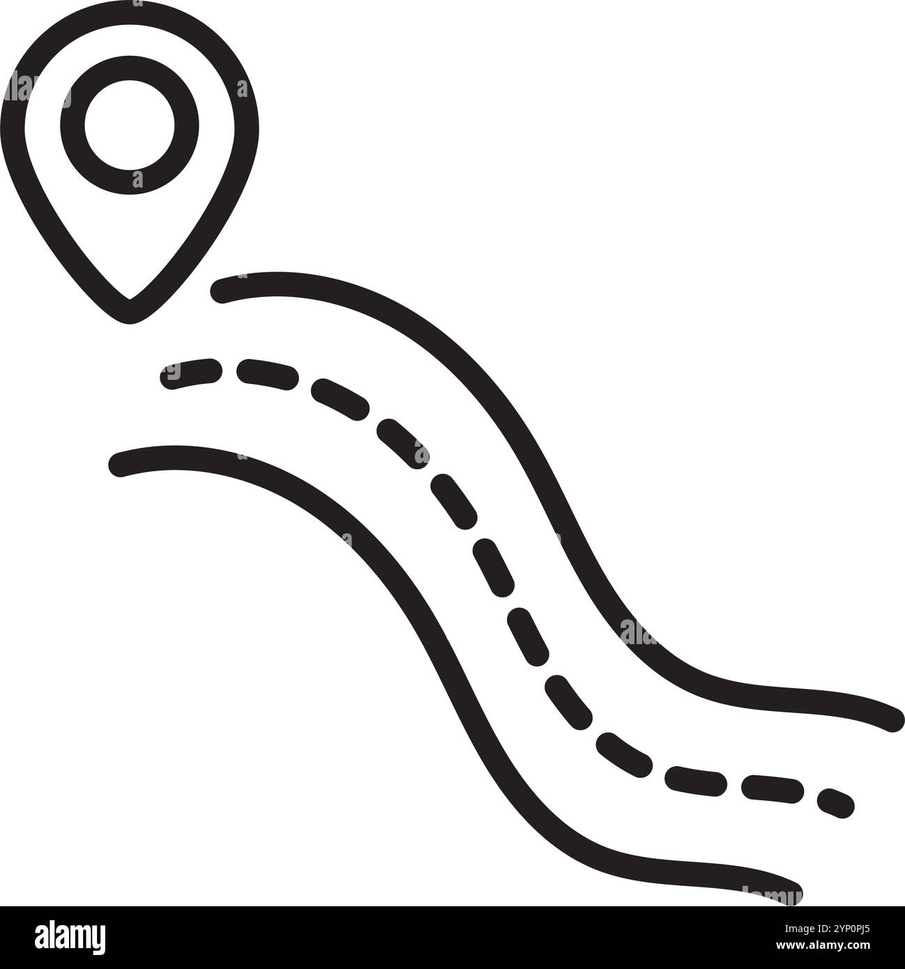 route location icon Stock Vector Image & Art - Alamy