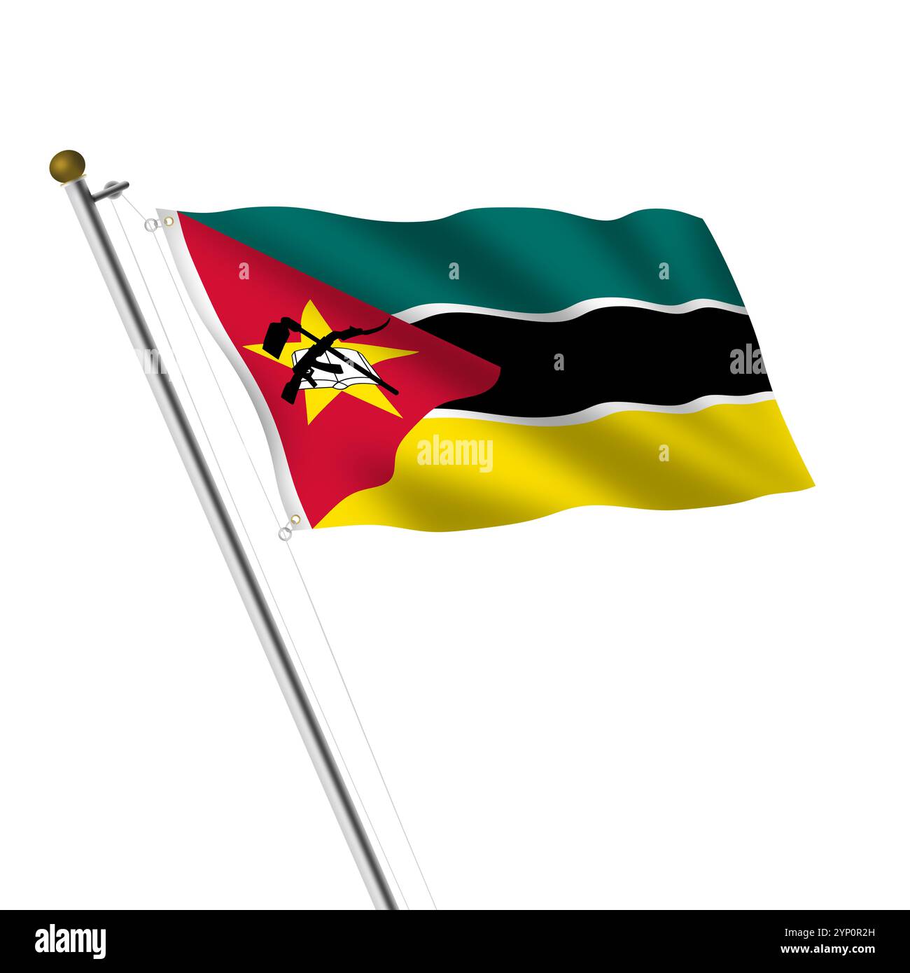 Symbol mozambique national emblem hi-res stock photography and images ...