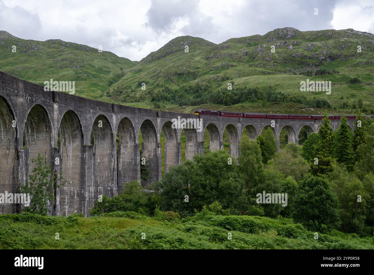The Glenfinnan Viaduct is a railway viaduct on the West Highland Line ...