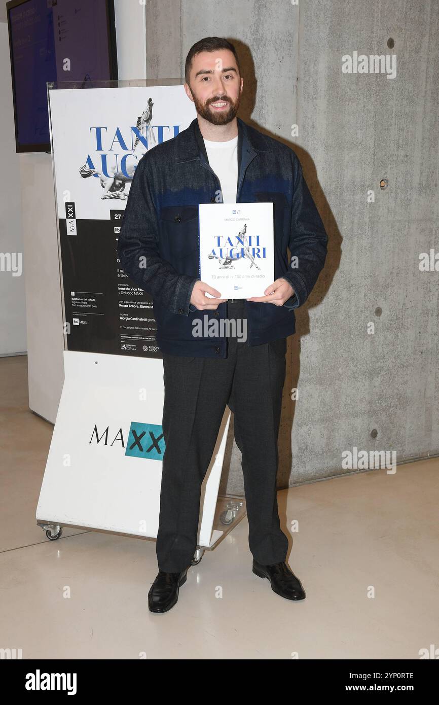 Rome, Maxxi Auditorium Presentation of the Book by Marco Carrara "70 ...