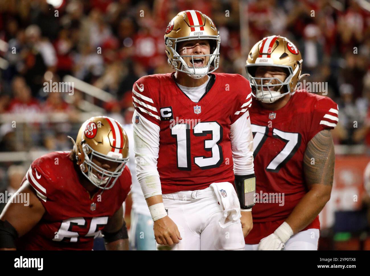 Santa Clara, United States. 27th Oct, 2024. San Francisco 49ers ...