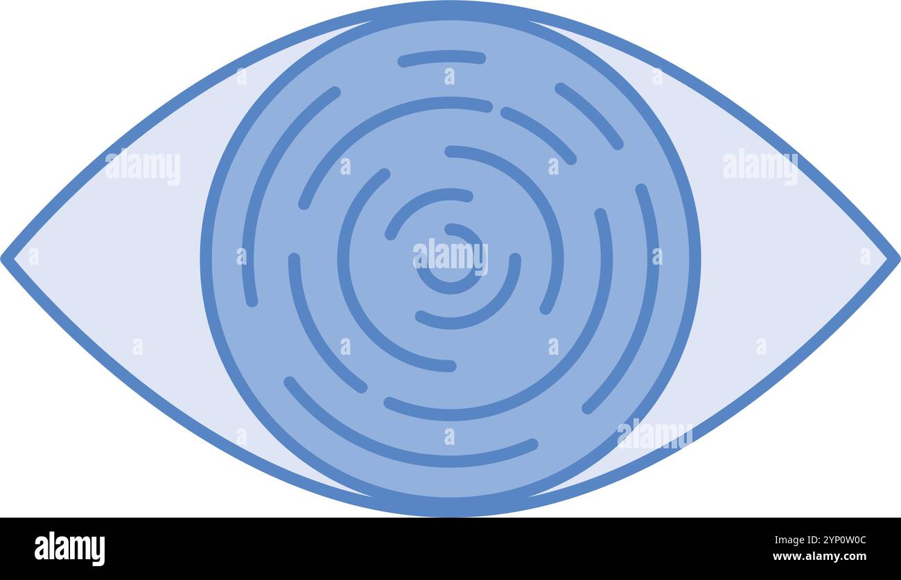 biometric cyber security Stock Vector Image & Art - Alamy