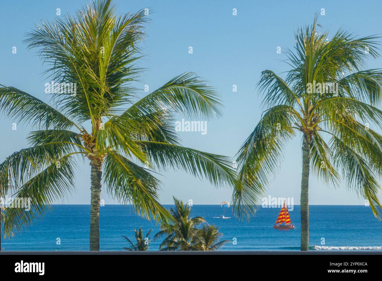 Ala Moana Beach Park, Waikiki, Honolulu,Oahu, Hawaii Stock Photo - Alamy