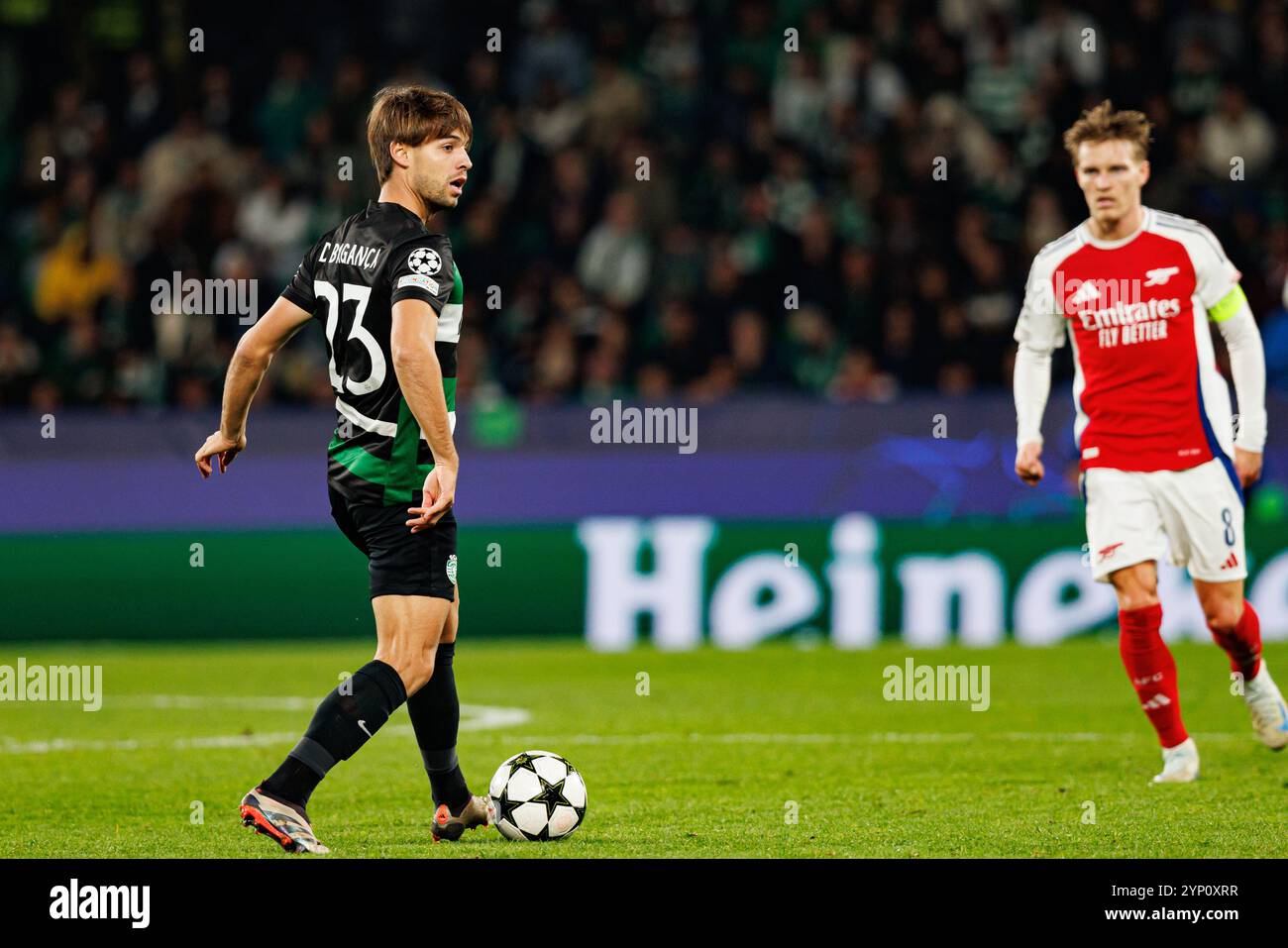Daniel Braganca seen during UEFA Champions League game between teams of ...