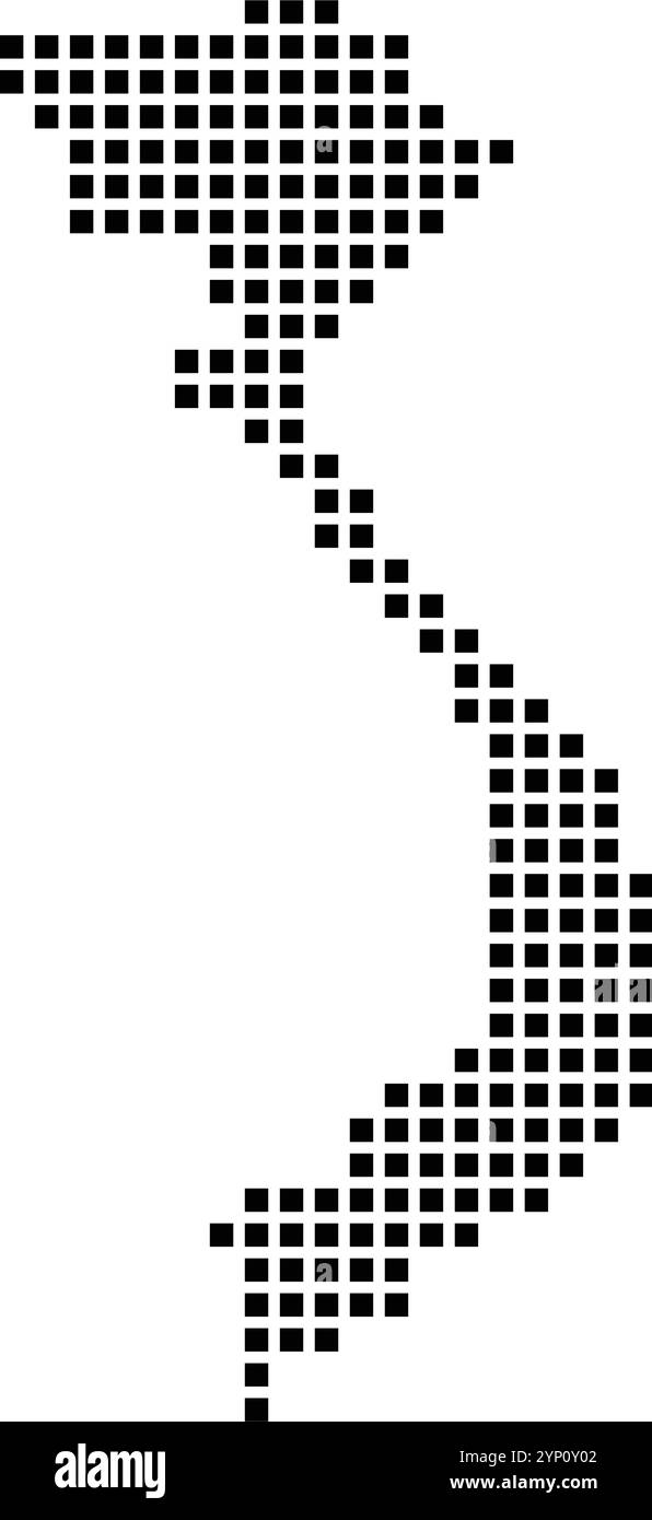 Vietnamese map icon illustration design Stock Vector Image & Art - Alamy