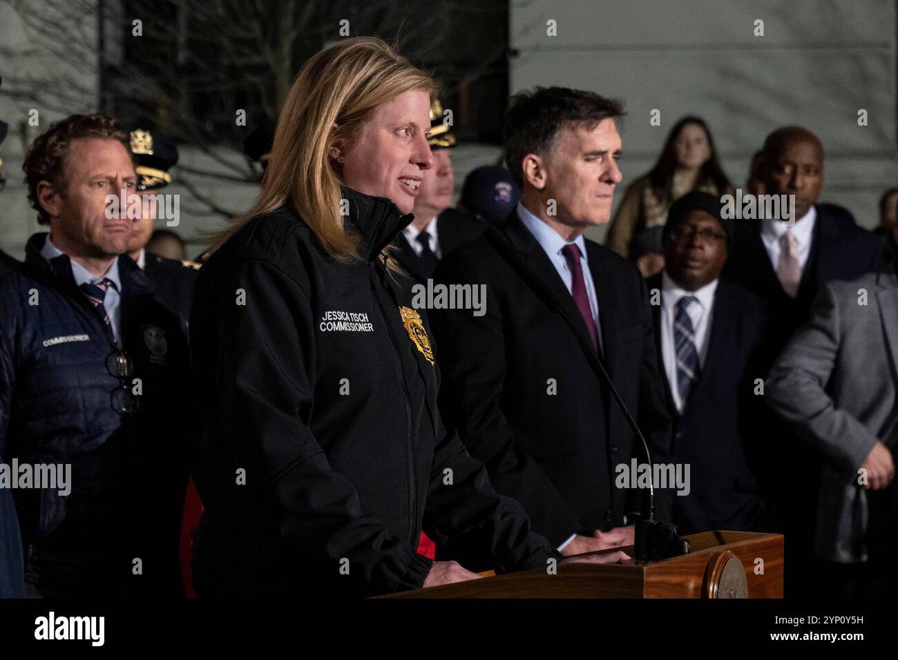 November 27, 2024, New York, New York, USA: NYPD Police Commissioner ...