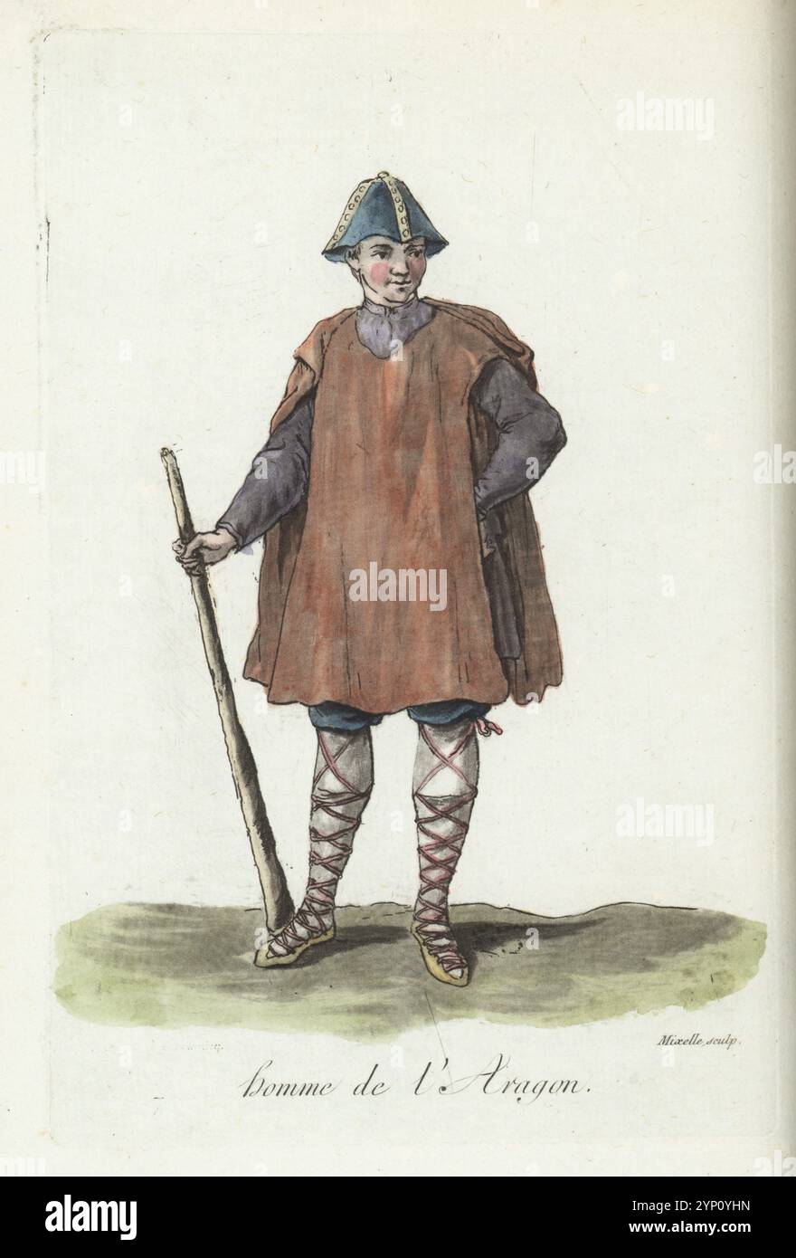 Costume of the peasant man from france hi-res stock photography and ...