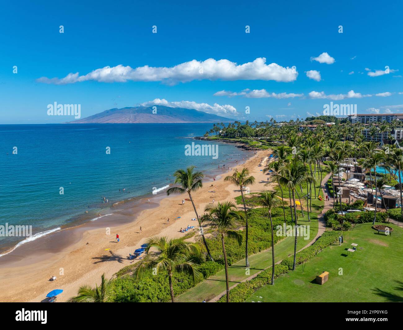 Wailea Beach, Wailea, Maui, Hawaii Stock Photo - Alamy