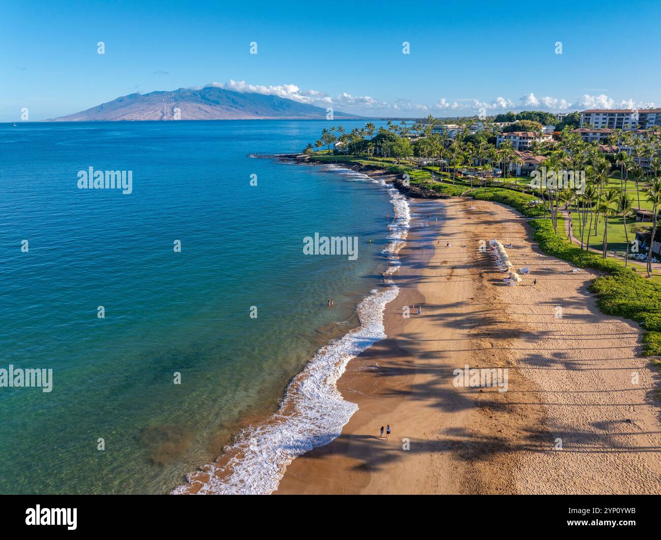 Wailea Beach, Wailea, Maui, Hawaii Stock Photo - Alamy