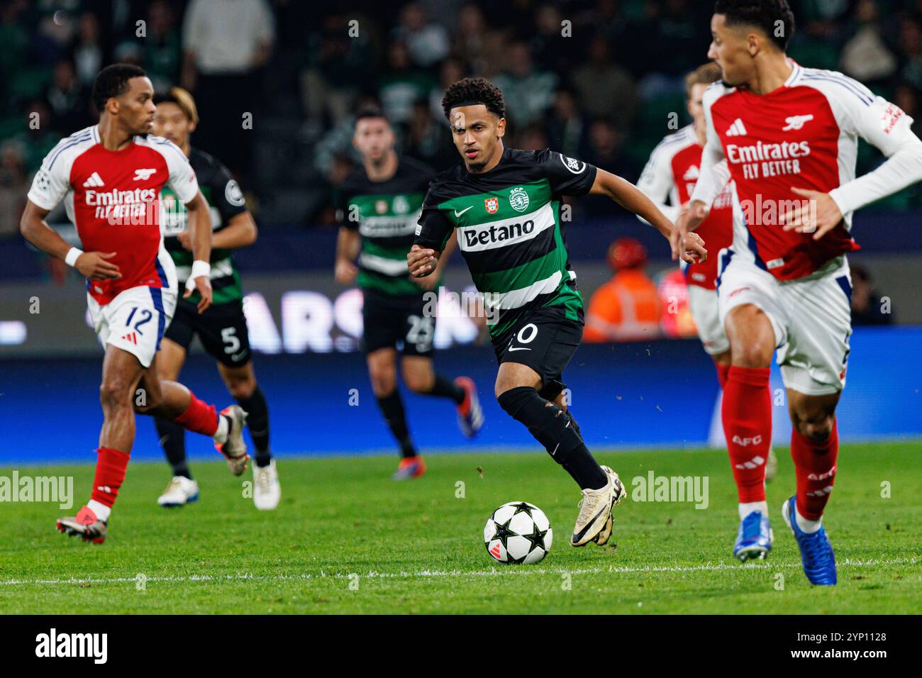 Marcus Edwards seen during UEFA Champions League game between teams of ...