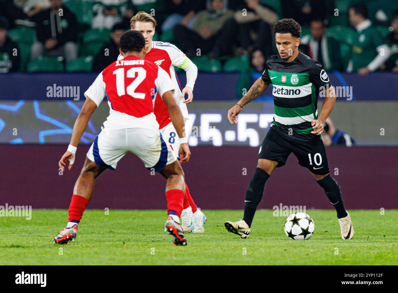Marcus Edwards seen during UEFA Champions League game between teams of ...