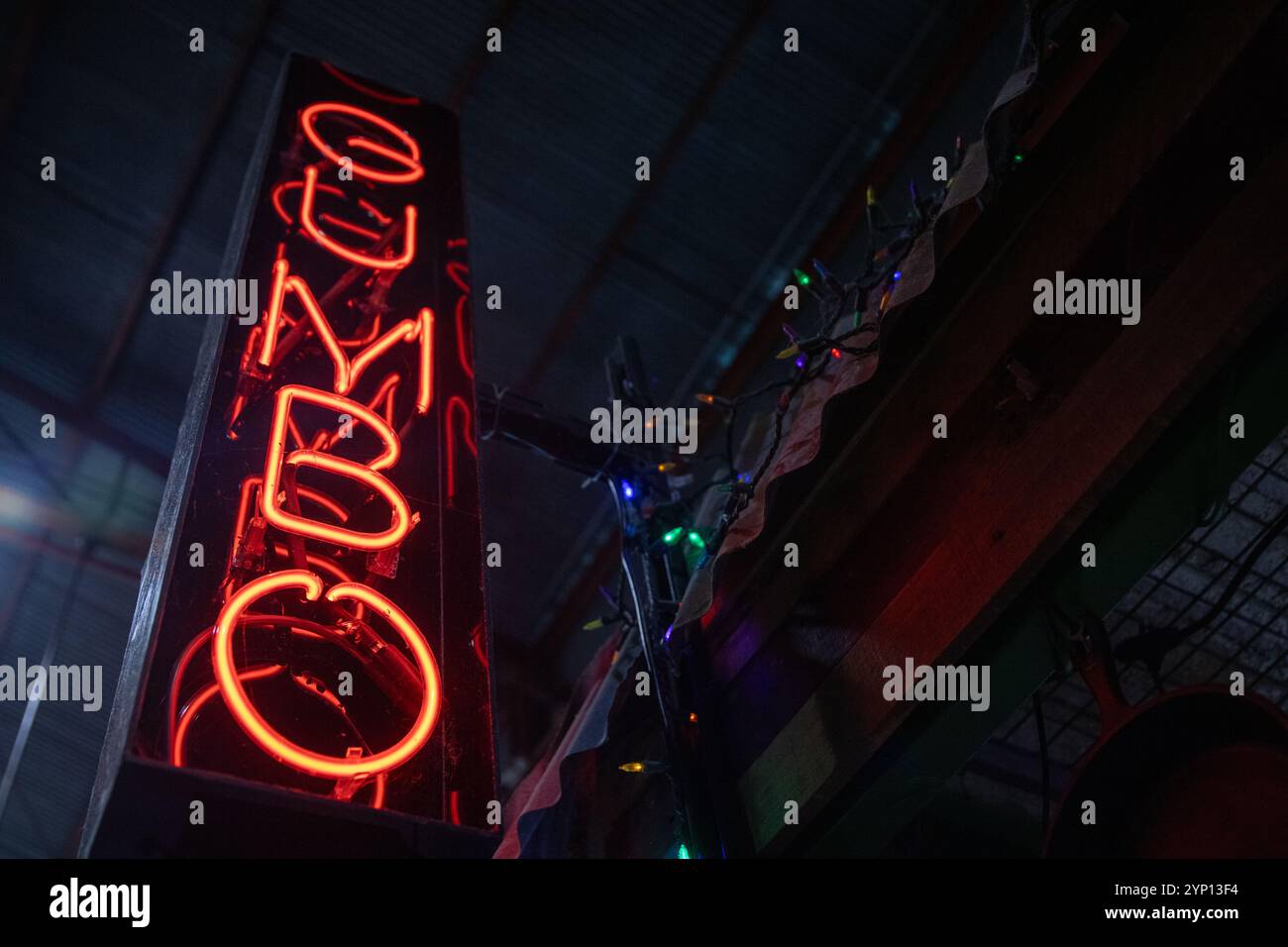 Seafood gumbo sign hi-res stock photography and images - Alamy