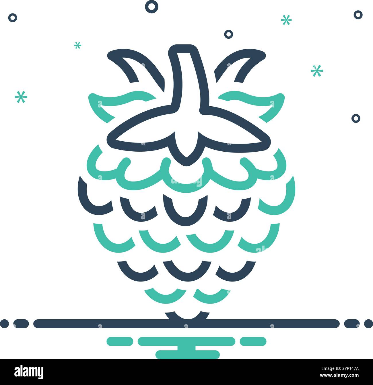 Raspberry rubus idaeus Stock Vector Images - Alamy