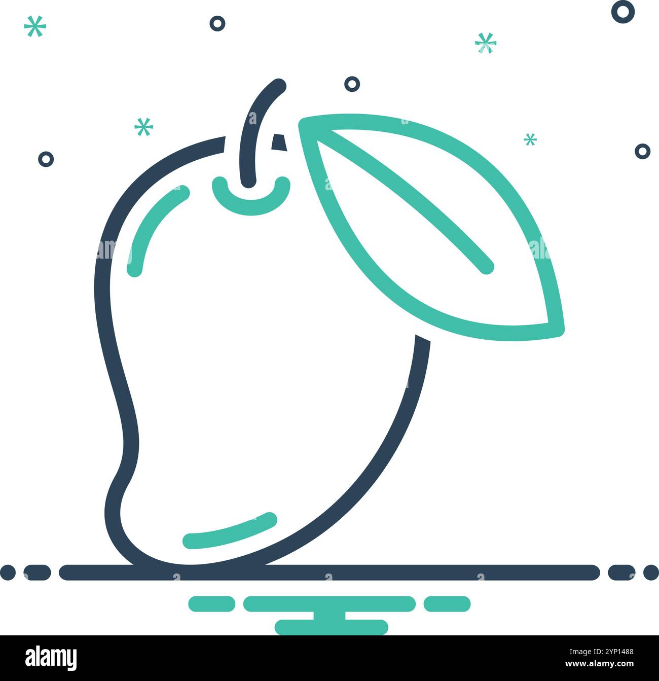 Icon for mango, mangifera indica Stock Vector Image & Art - Alamy