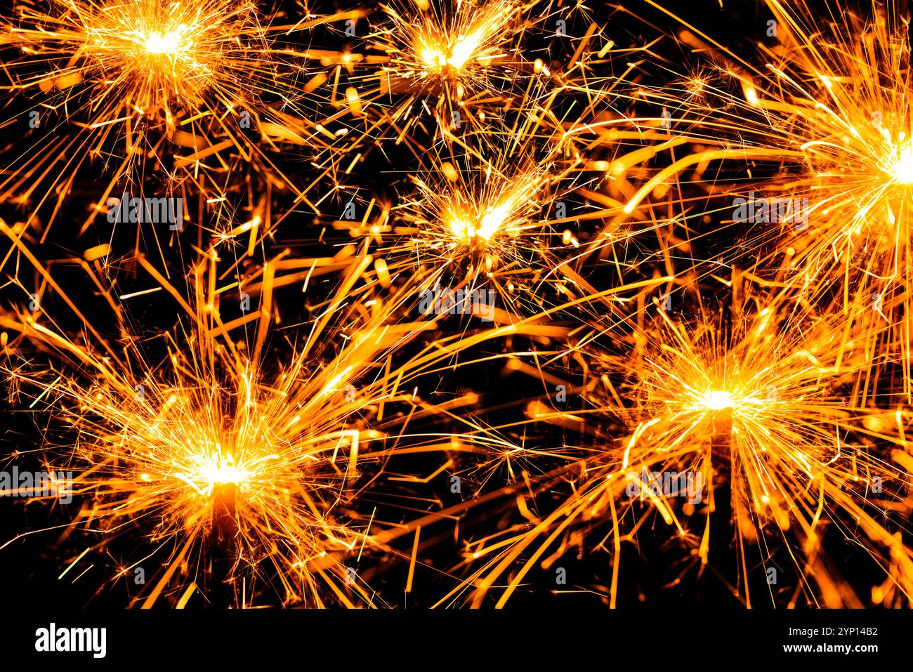 Sparkle fire spark. New year spark isolated on black background. Light ...