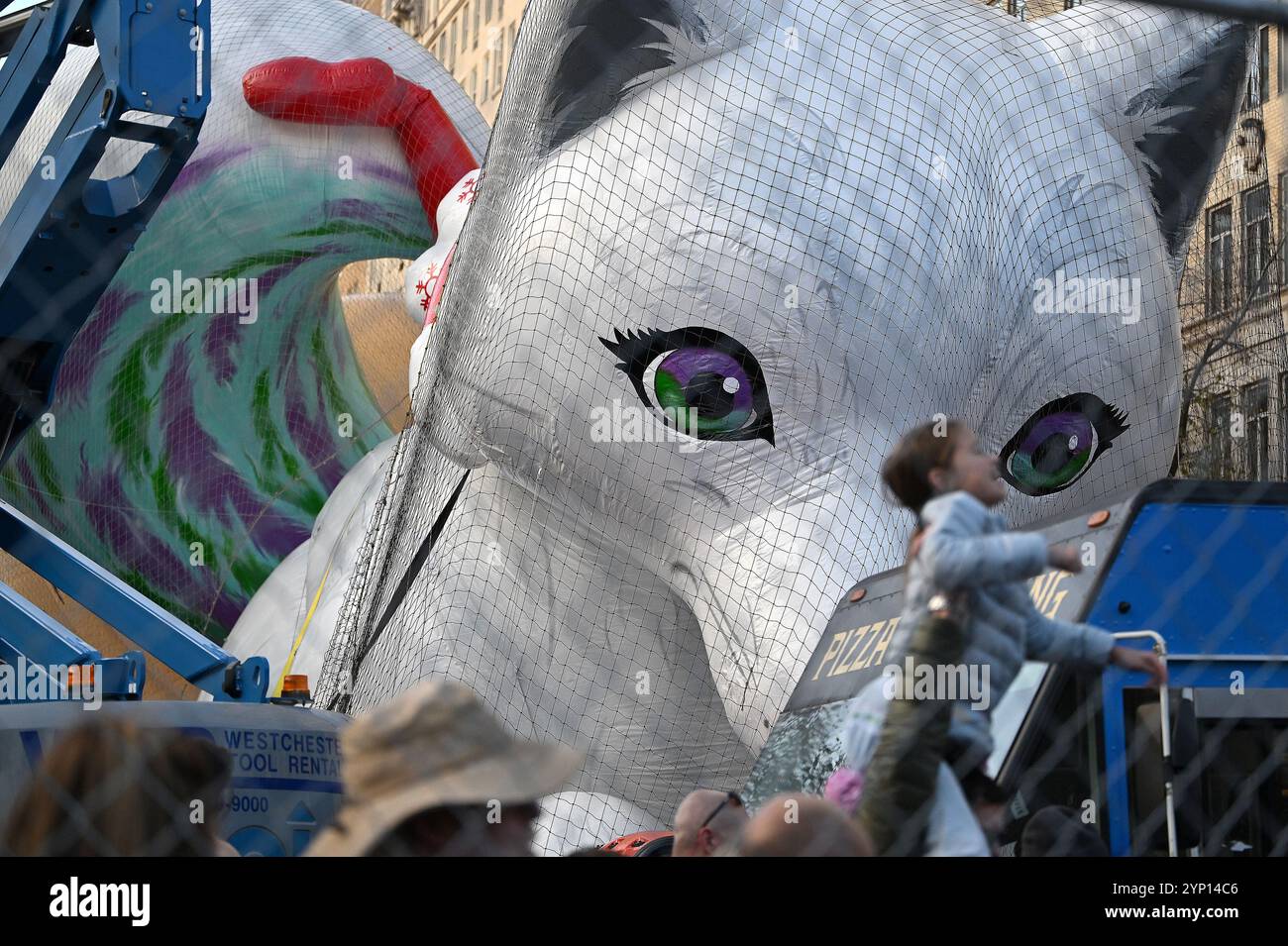 Elf on the Shelf with Extraordinary Noorah is held under a net during ...