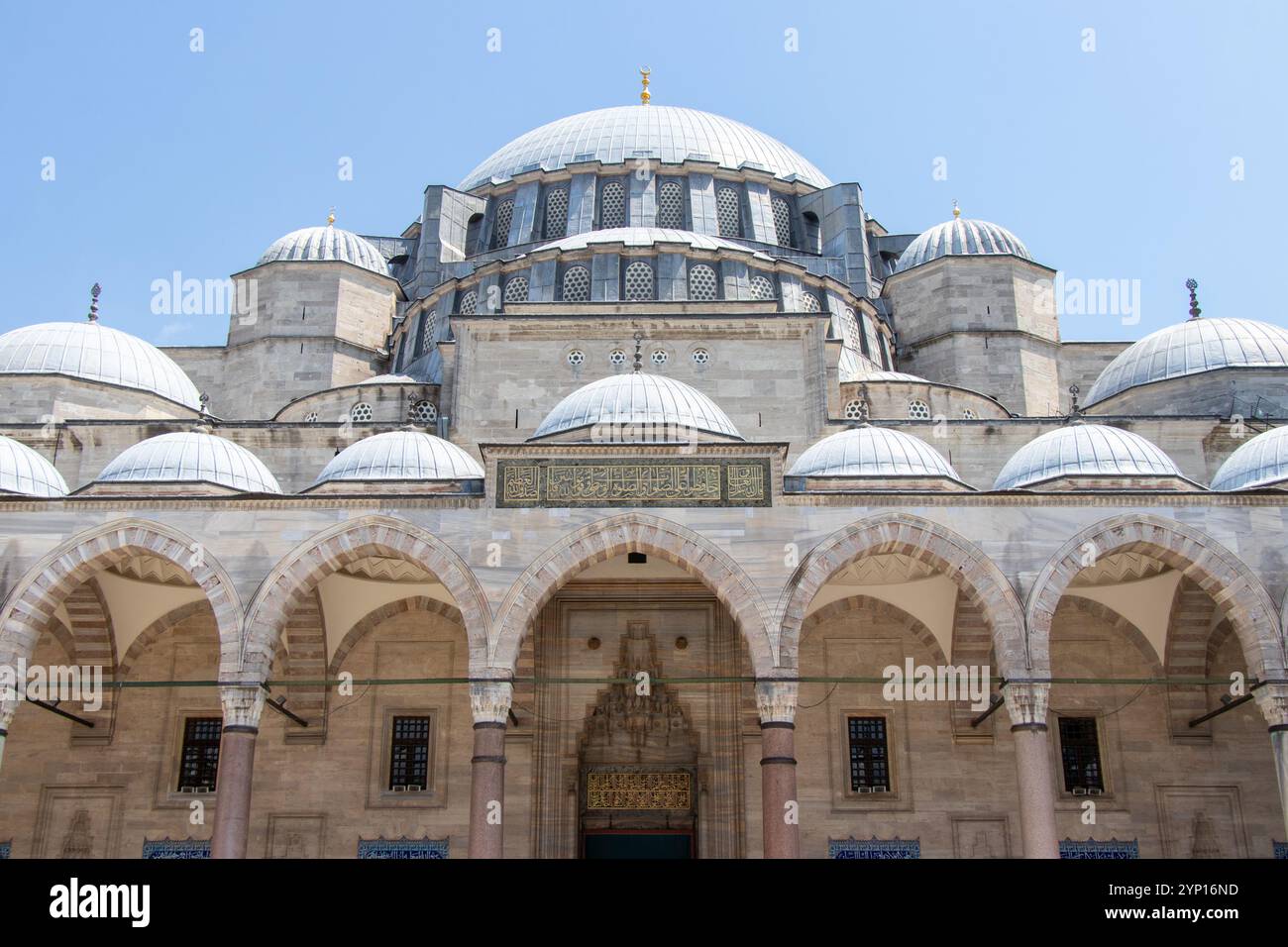Istanbul - Turkiye. Suleymaniye Mosque in Istanbul. Ottoman ...