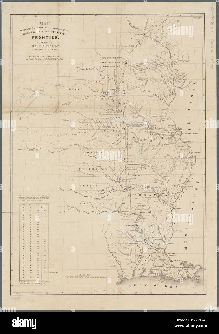 Western frontier map hi-res stock photography and images - Alamy