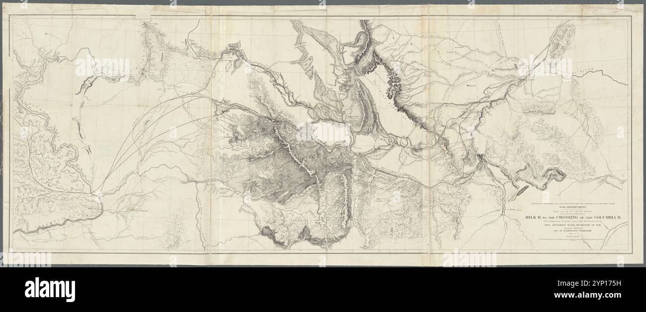 Milk R. to the crossing of the Columbia R.: from explorations & surveys ...
