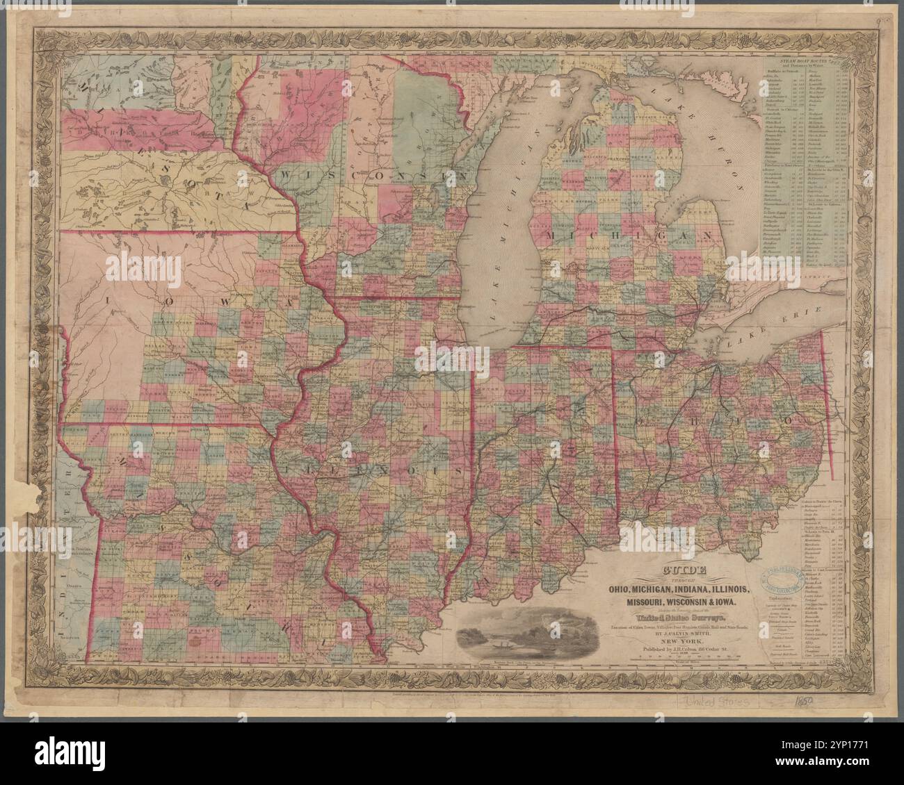 Guide through Ohio, Michigan, Indiana, Illinois, Missouri, Wisconsin ...