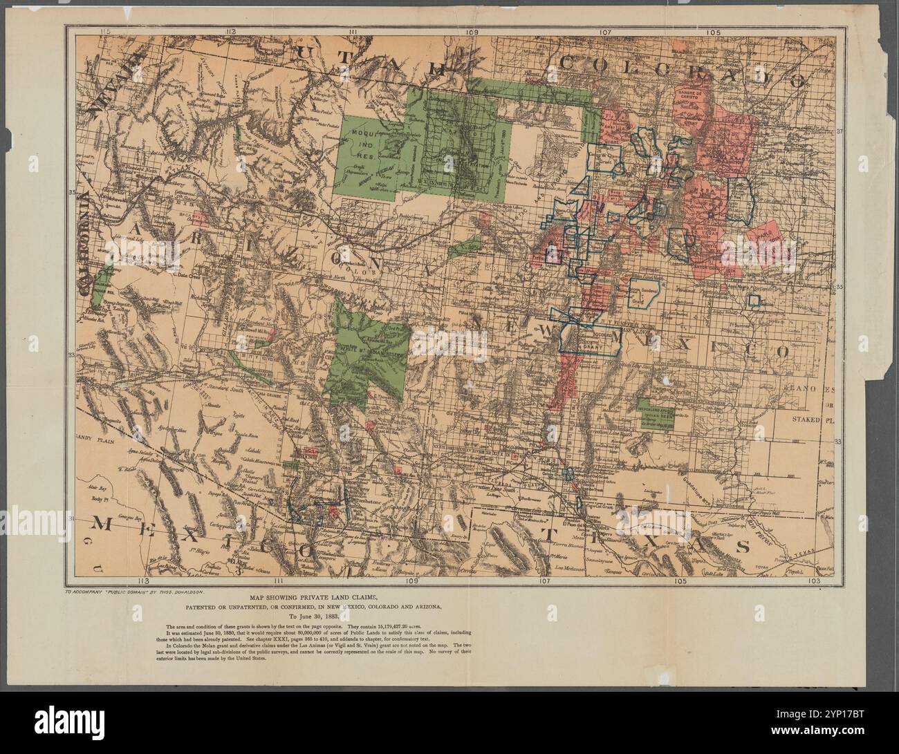 Patented map hi-res stock photography and images - Alamy