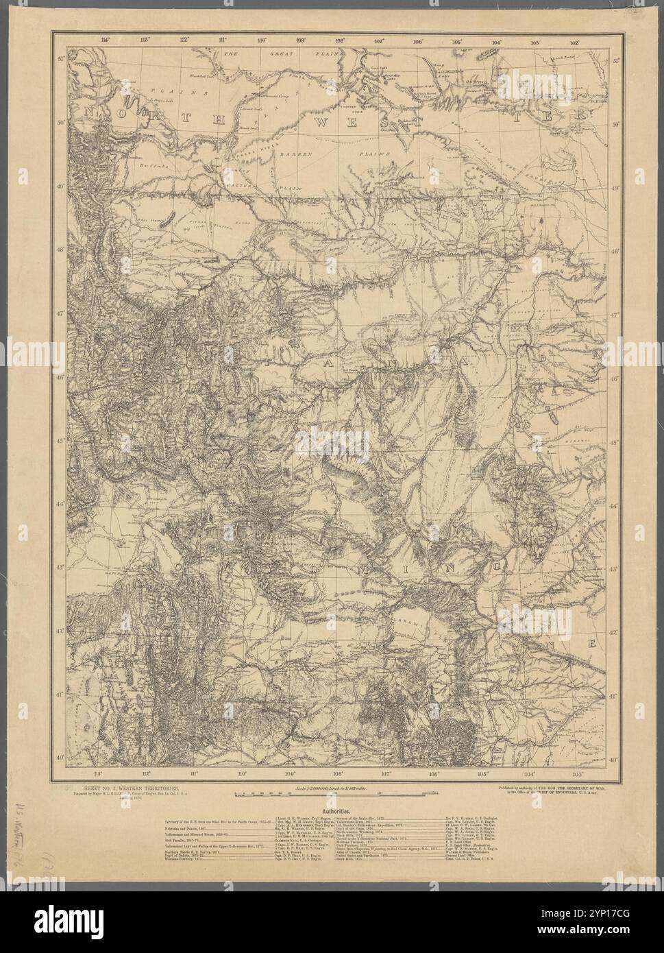 Map of gillespie hi-res stock photography and images - Alamy
