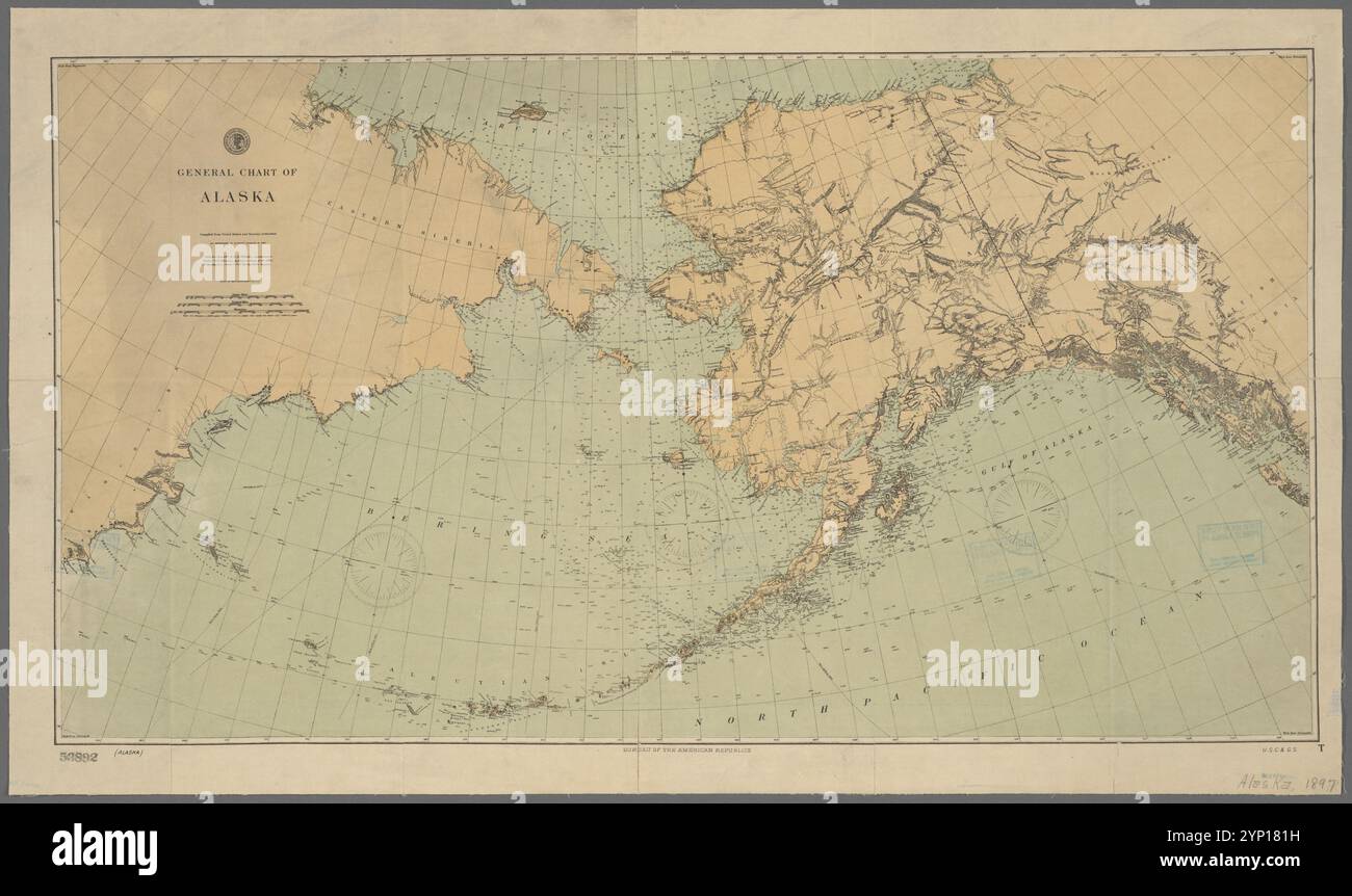 General chart of Alaska : compiled from United States and Russian ...