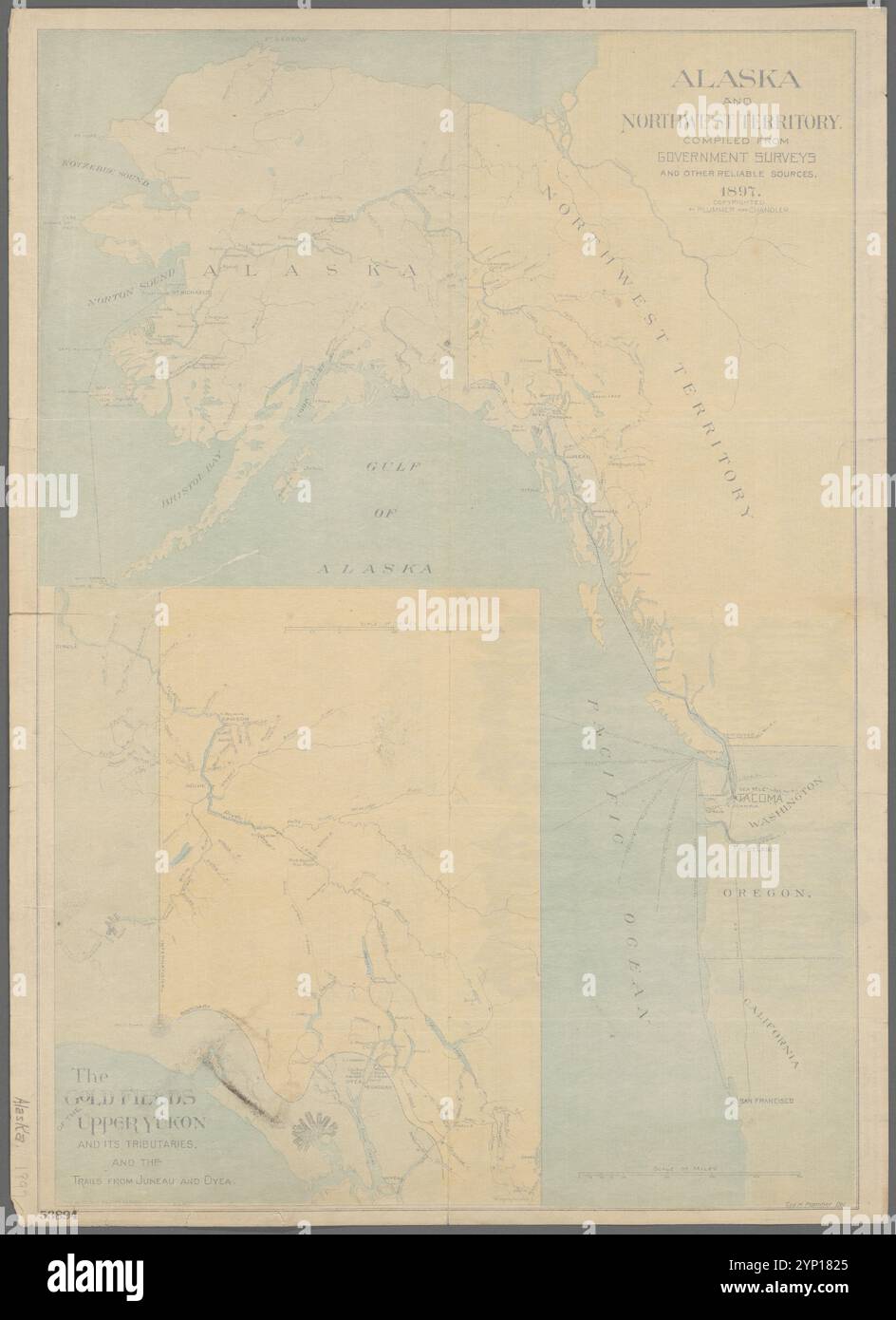 Alaska and Northwest territory : compiled from government surveys and ...