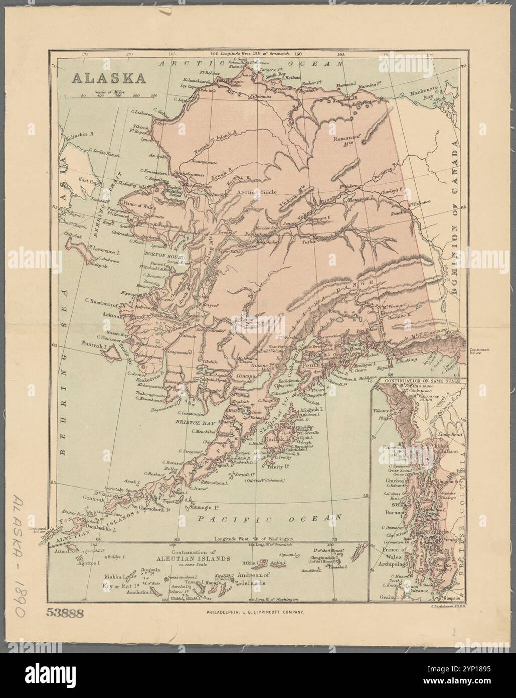 Alaska 1890 hi-res stock photography and images - Alamy