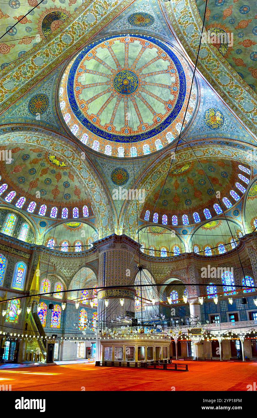 Blue Mosque, Sultanahmet Camii, , Sultanahmet Arkeolojik Park, Istanbul ...