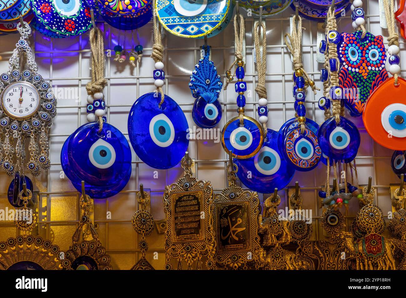 Evil Eye, Grand Bazaar, Sultanahmet, Istanbul, Turkiye, Turkey Stock ...