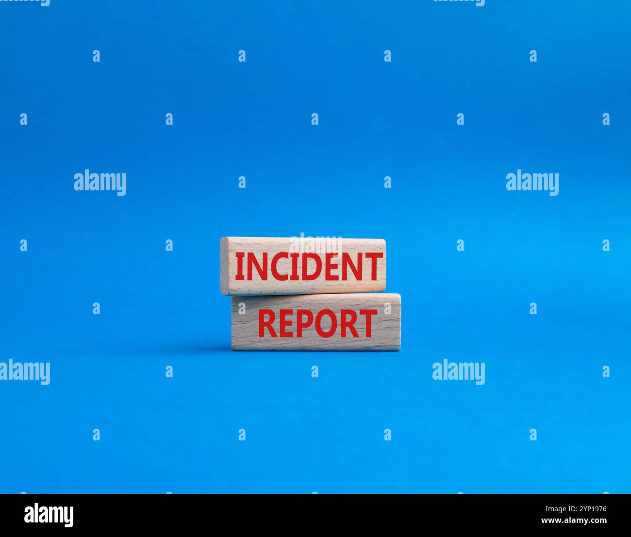 Incident Report symbol. Concept word Incident Report on wooden blocks ...