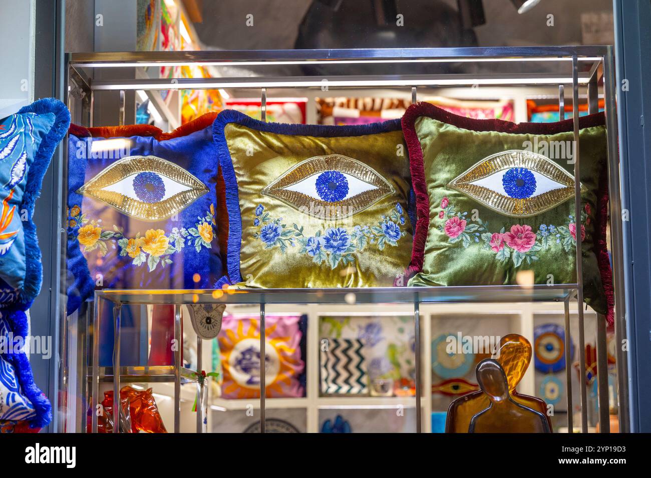 Evil Eye, Grand Bazaar, Sultanahmet, Istanbul, Turkiye, Turkey Stock ...