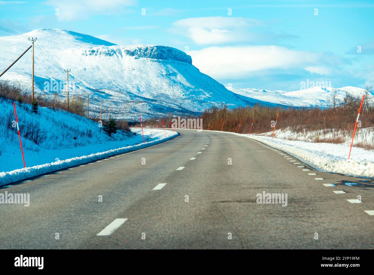 European Route E10 - Sweden Stock Photo - Alamy
