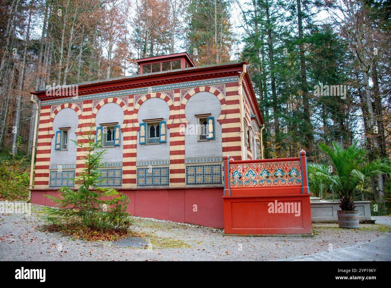 Moroccan House in Linderhof - Germany Stock Photo - Alamy