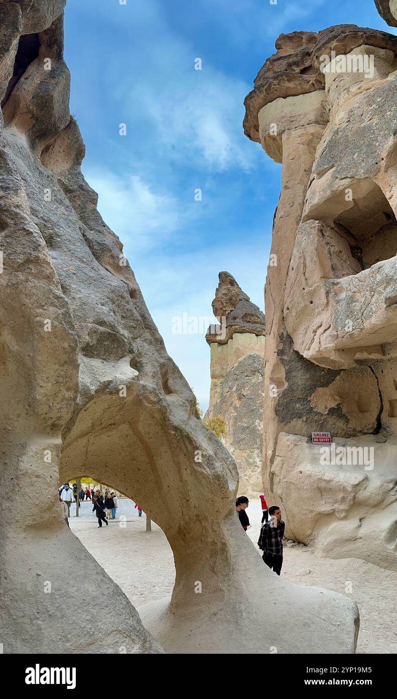 Fairy Chimney, Pashabag Valley, Cappadocia, Turkiye, Turkey Stock Photo ...