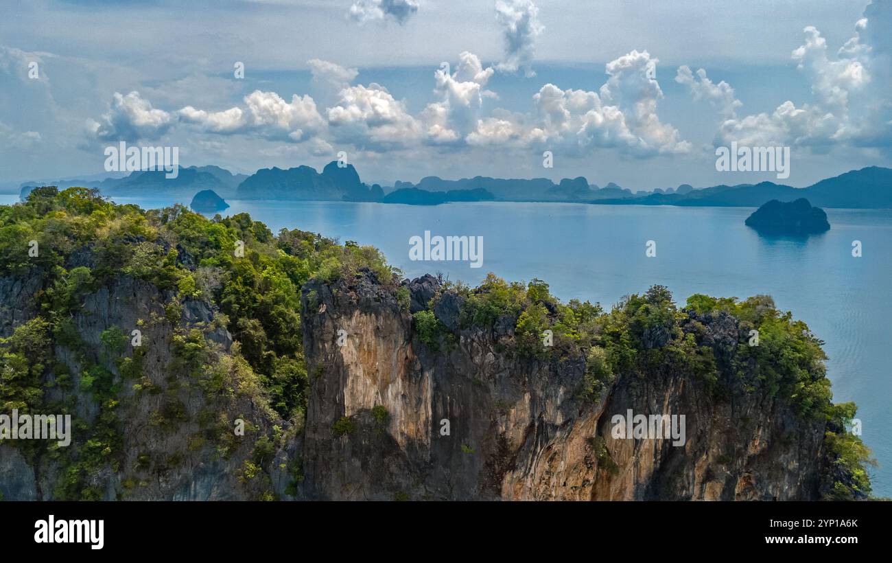 Aerial view pranang beach in hi-res stock photography and images - Alamy