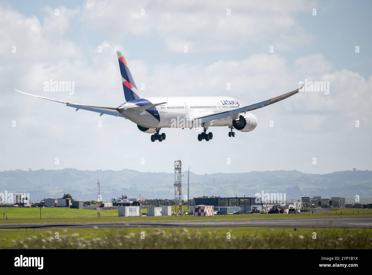 Auckland, New Zealand - November 24 2024: Latam Airlines Boeing 787-9 ...