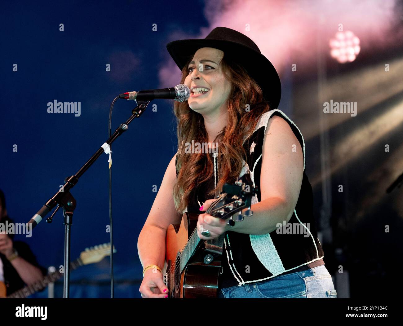 Amy Moore preforming at Wychwood Music Festival 2024, Cheltenham ...