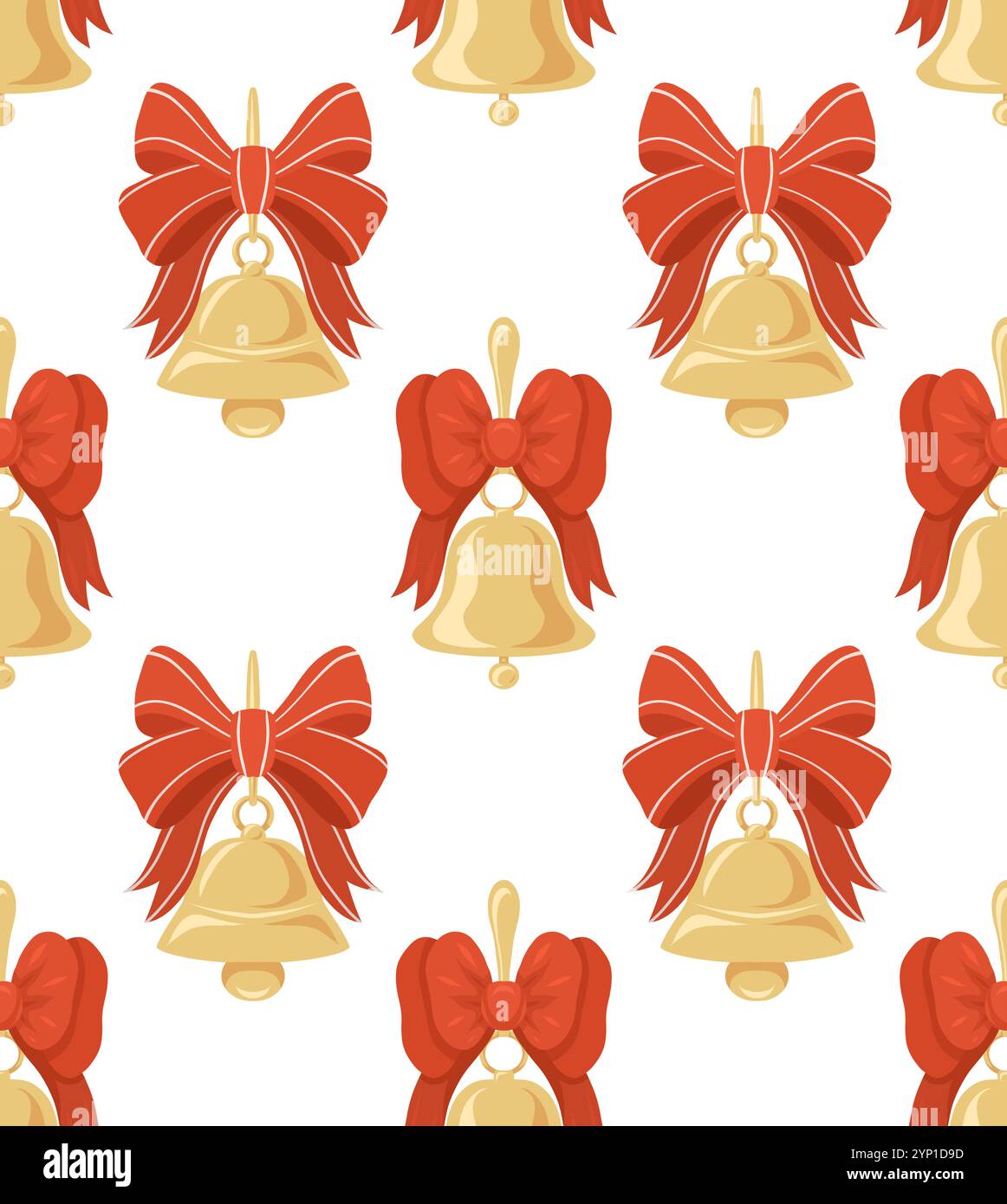 Row of vintage bells Stock Vector Images - Alamy