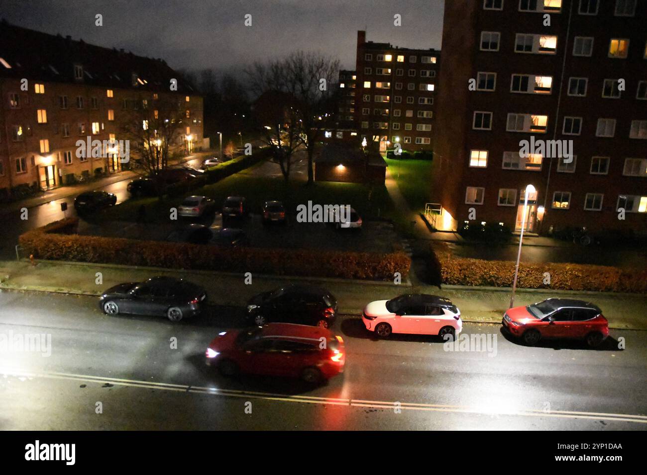 Copenhagen/ Denmark/28 Nov.2024/ Danish weather rain fall ans show ...