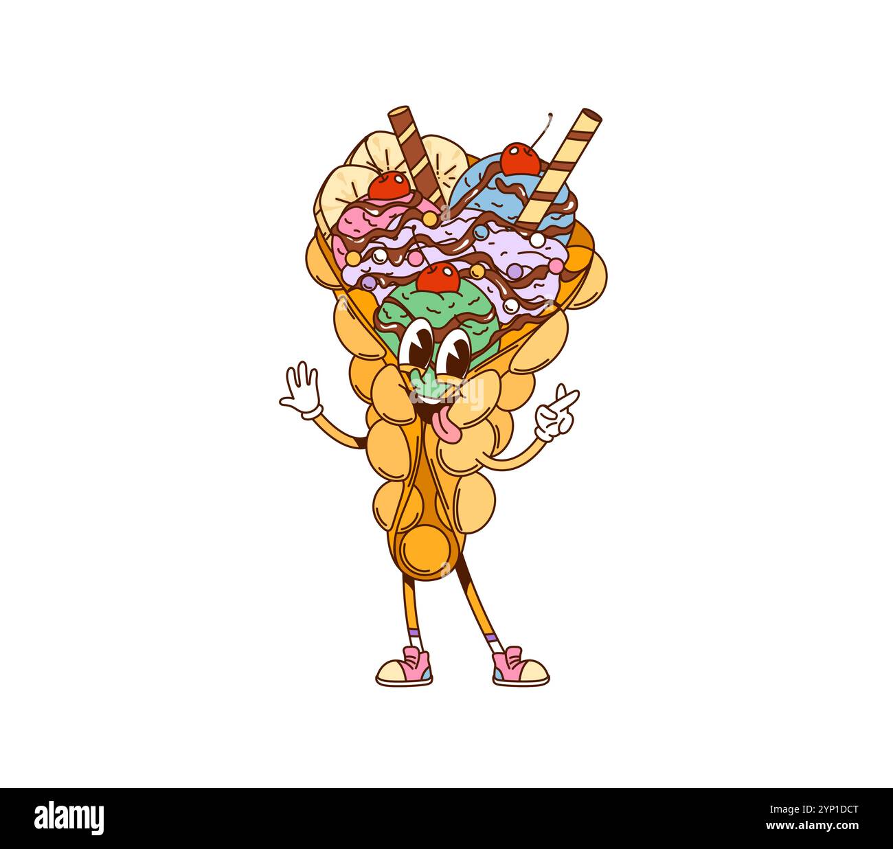 Crispy cream sticks isolated Stock Vector Images - Alamy