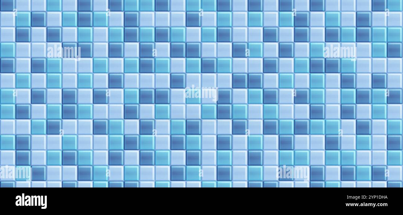 Aesthetic Grid Pool Water Ripples On Blue Grid A Textured Background