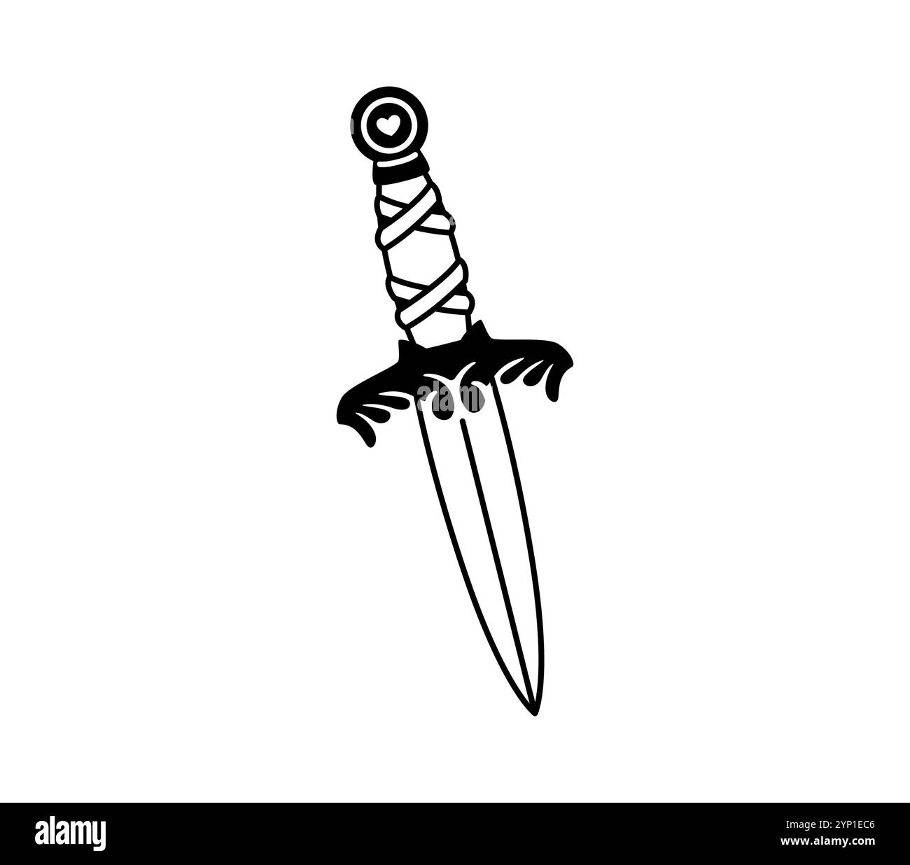 Stiletto Dagger Tattoos