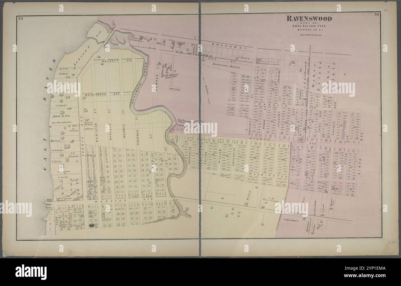 Map of ravenswood hi-res stock photography and images - Alamy
