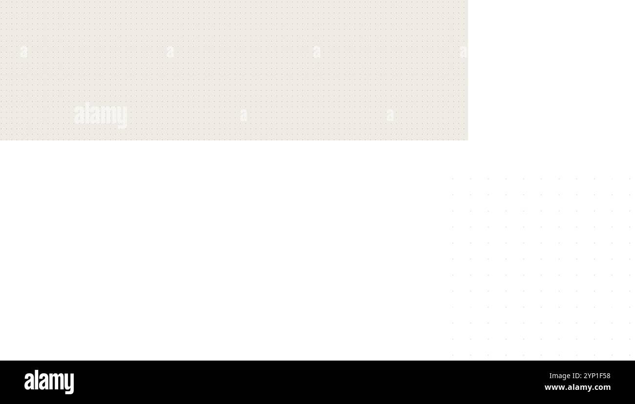 Bullet journal page, simple polka dot grid background. Paper pattern ...