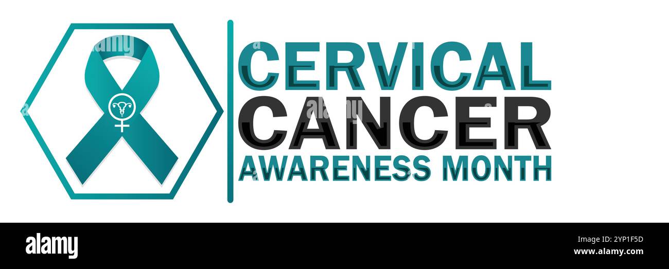Cervical Cancer Awareness Month. Suitable for greeting card, poster and ...