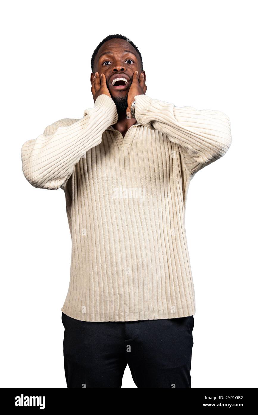 Reaction lifestyle black white Cut Out Stock Images & Pictures - Alamy