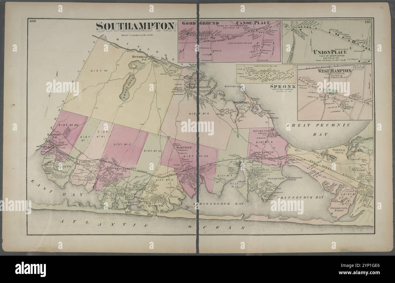 Southampton good ground canoe place hi-res stock photography and images ...