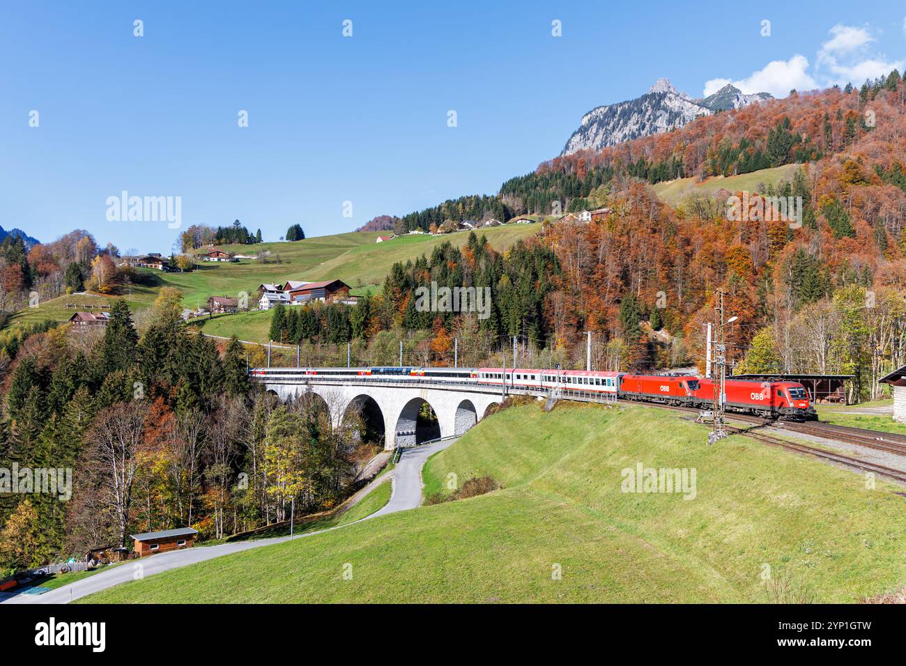 Arlberg railway train hi-res stock photography and images - Alamy